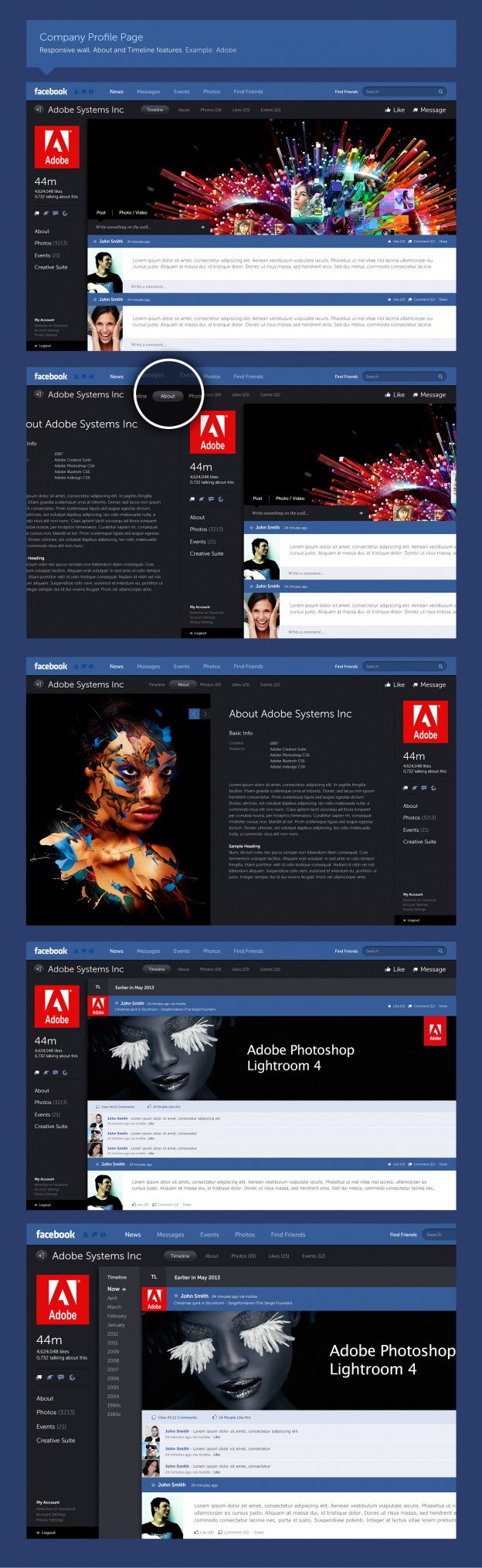 Facebook Prototype 8 | Toutestici.eu